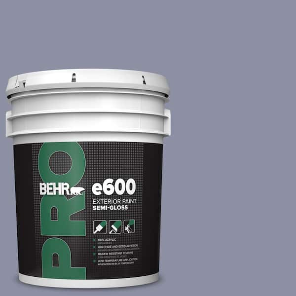 BEHR PRO 5 gal. #S550-4 Camelot Semi-Gloss Exterior Paint PR67005 - The ...