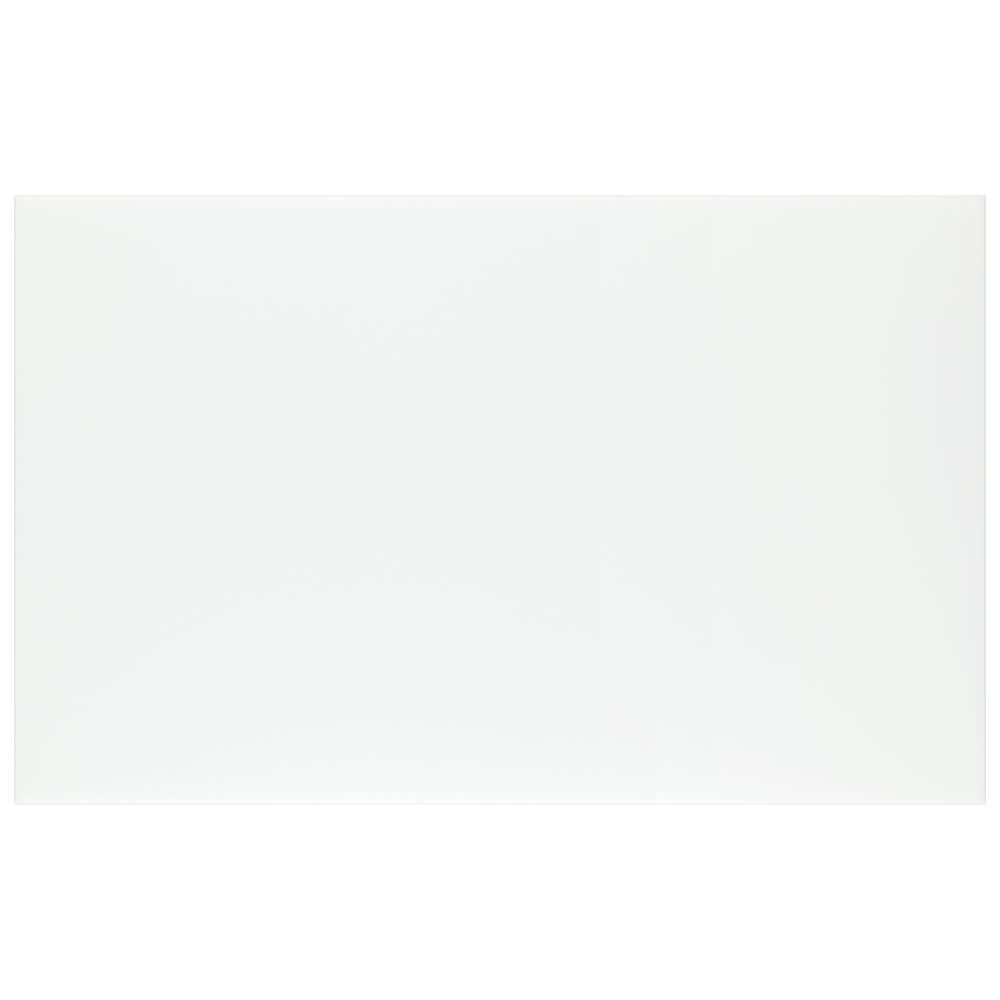Merola Tile More Plain Matte White 9-7/8 in. x 15-3/4 in. Ceramic Wall ...