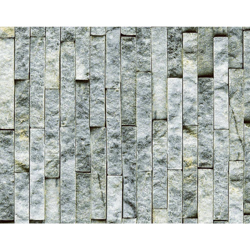 Decowall Florence Smoke Spaccato Grey Tones Vinyl Peelable Roll (Covers ...