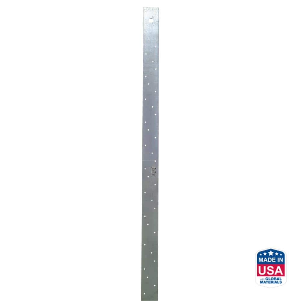 Simpson Strong-Tie MSTI 60 in. 12-Gauge Galvanized Medium Strap Tie ...