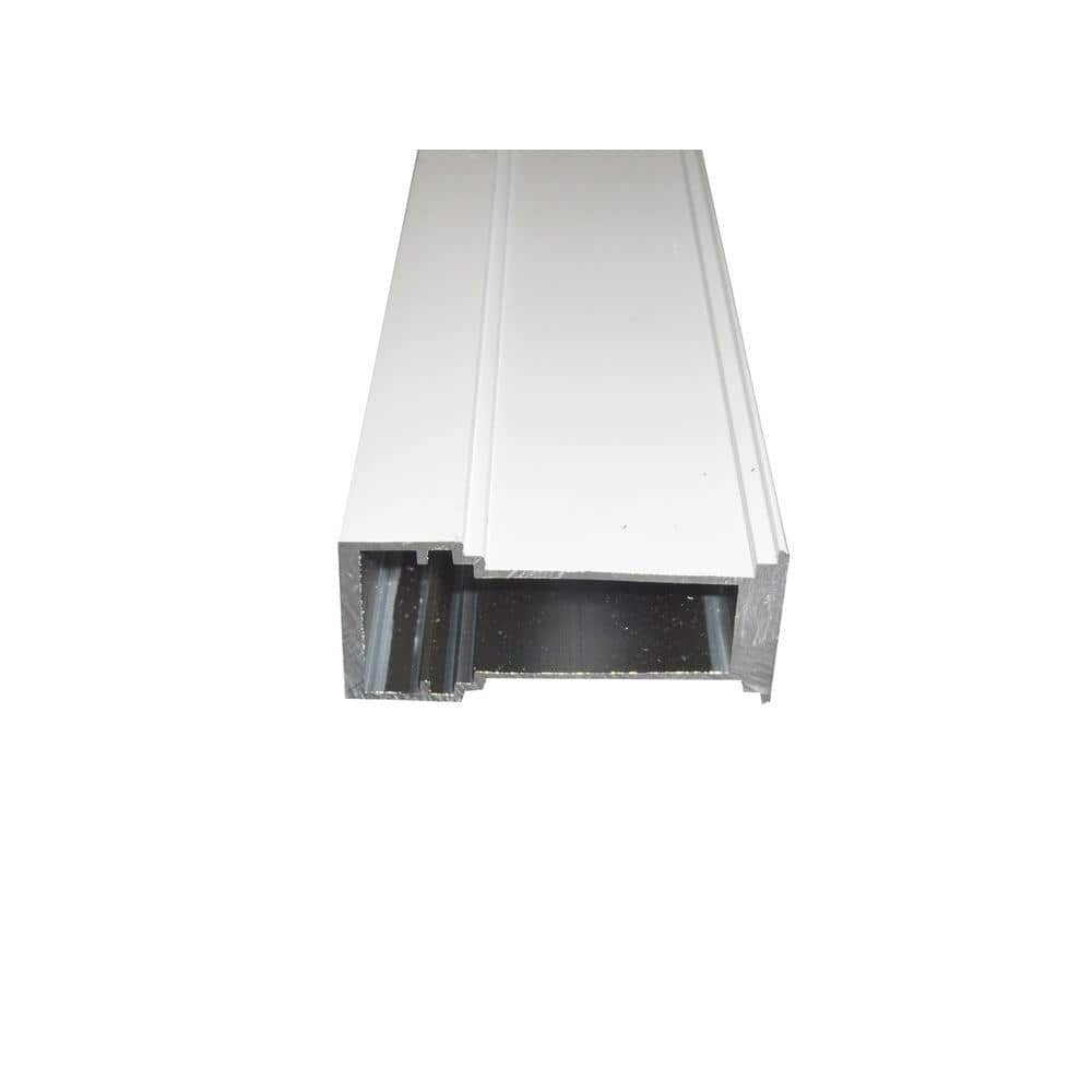Ply Gem 0.75 in. x 59.25 in. 300 Series White Aluminum Single Hung Mull ...