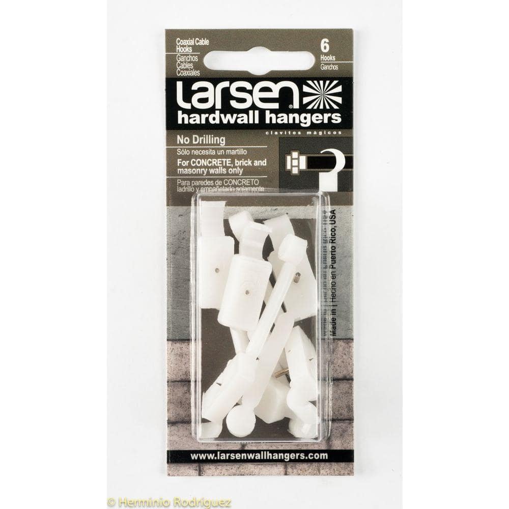 Larsen Wallhangers Larsen Tri-R 6-Hook Hanger TRIHANGER6 - The Home Depot