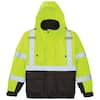 Klein Tools XXL High-Visibility Winter Bomber Jacket 60501 - The Home Depot