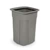 Toter Slimline 35 Gal. Graystone Rectangular Trash Can SSC35-00GST ...