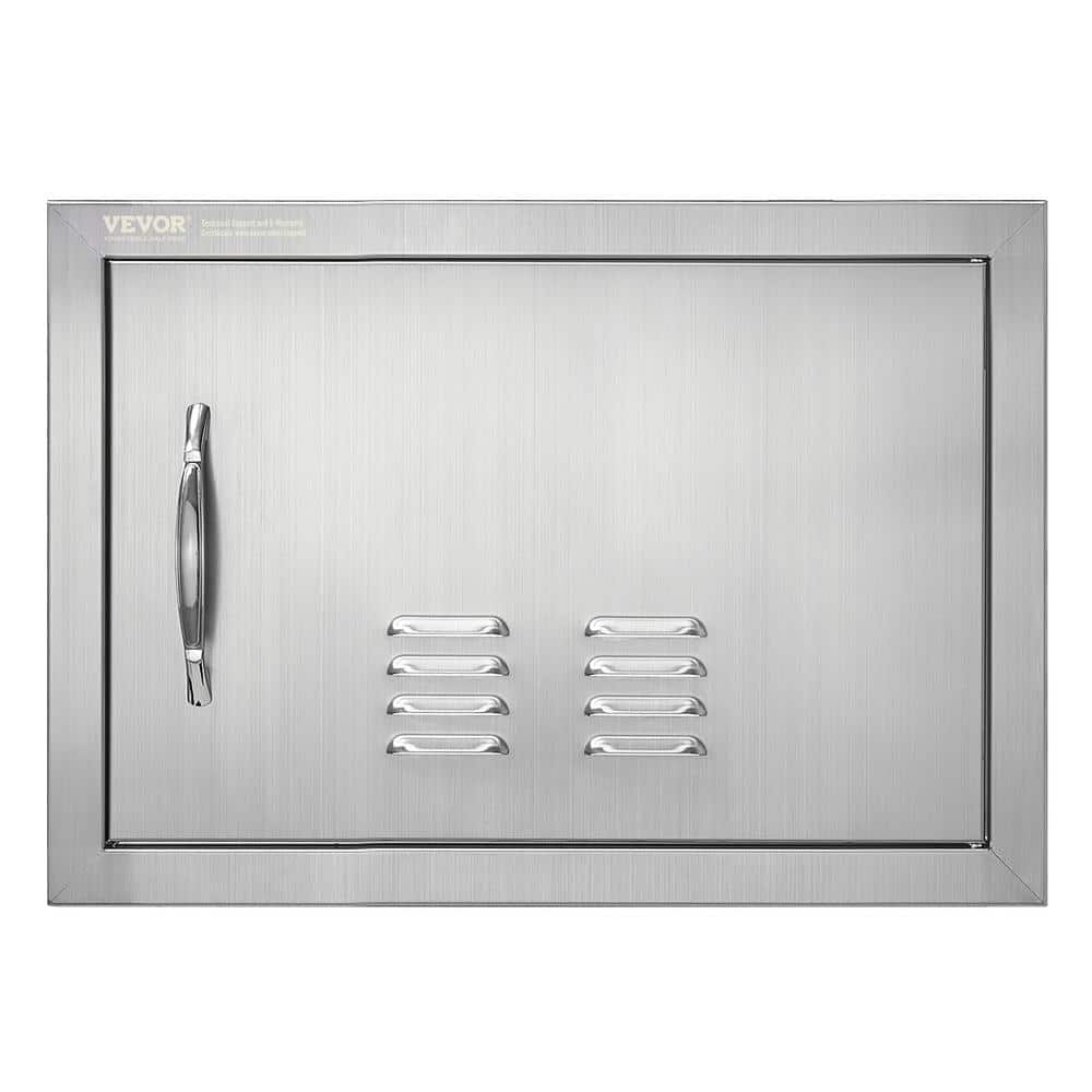 VEVOR 20 in. W x 14 in. H Single Outdoor Kitchen Door BBQ Access Door ...