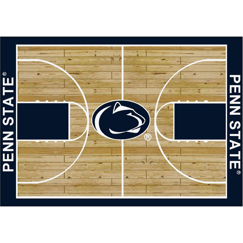 IMPERIAL Penn State 4 ft. by 6 ft. Courtside Area Rug IMP 553-3017 ...