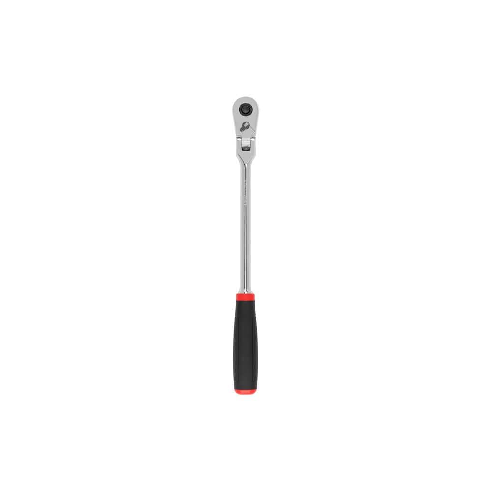 TEKTON 3/8 in. Drive x 12 in. Flex Head Quick-Release Comfort Grip ...