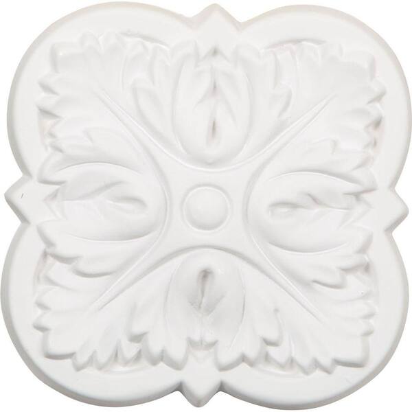 Ekena Millwork 4-7/8 in. x 4-7/8 in. x 3/4 in. Polyurethane Haven Large ...