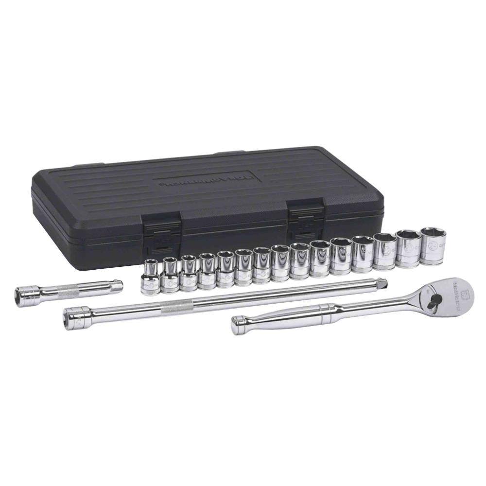 GEARWRENCH 1/2 in. Drive 6-Point Metric 90-Tooth Ratchet and Socket ... GEARWRENCH 1/2 in. Drive 6-Point Metric 90-Tooth Ratchet and Socket ...