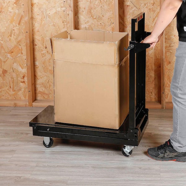 Husky 33 in. W Folding Utility Cart 00069 - The Home Depot
