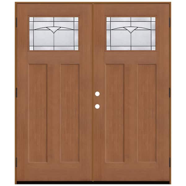 Steves & Sons Regency 72 in. x 80 in. 1/4 TopL Horizon Glass LHOS ...
