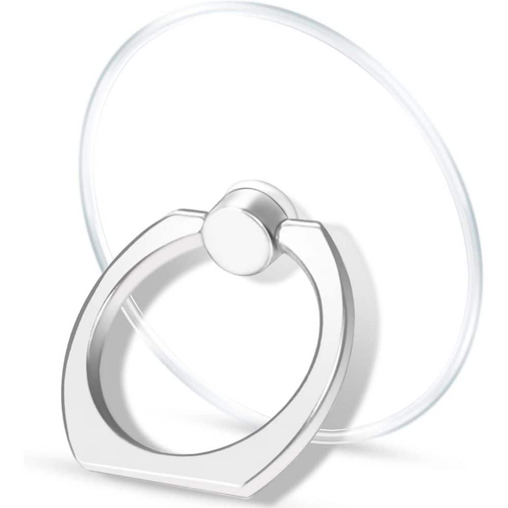 OBJLGEV Transparent Clear Phone Ring Grip Holder Kickstand Finger Ring ...