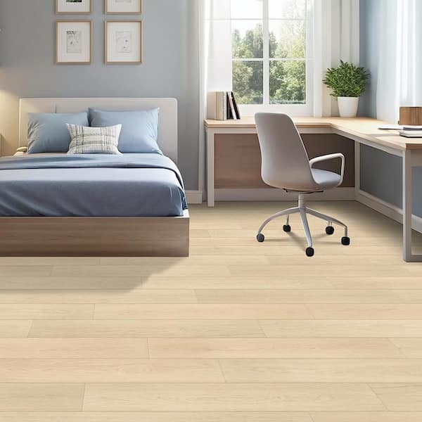 Pergo Outlast+ XL Ivory Ledford Oak 12 mm T x 8.35 in. W x 54.33 in. L ...