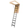 Fakro LMS Insulated Steel Attic Ladder 7' 2" - 8' 11", 22.5" x 47" with ...