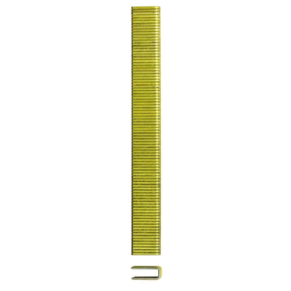 DEWALT 20-Gauge 9/16 in. L 1/2 in. Crown Galvanized Carpet Staples ...
