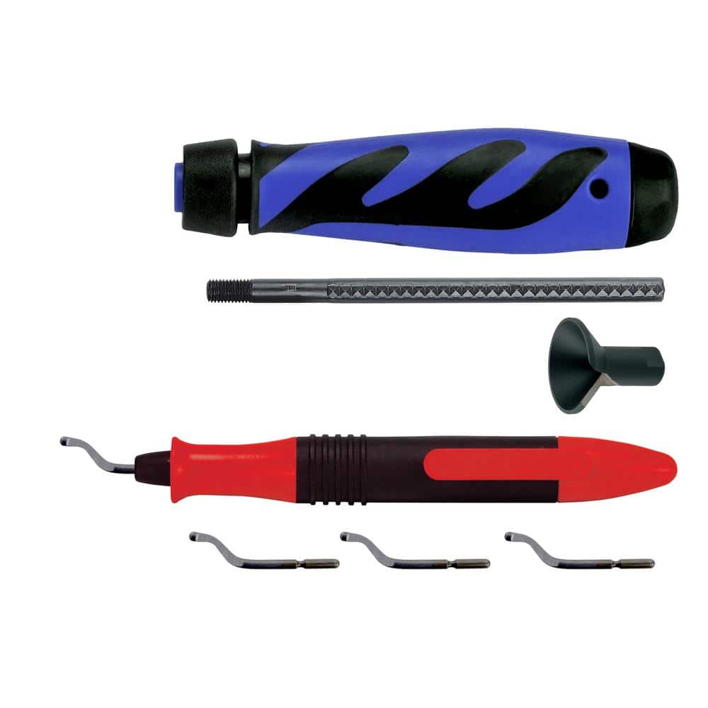 SHAVIV Plumber's Professional Deburring Kit (8-Piece) 90119 - The Home ...