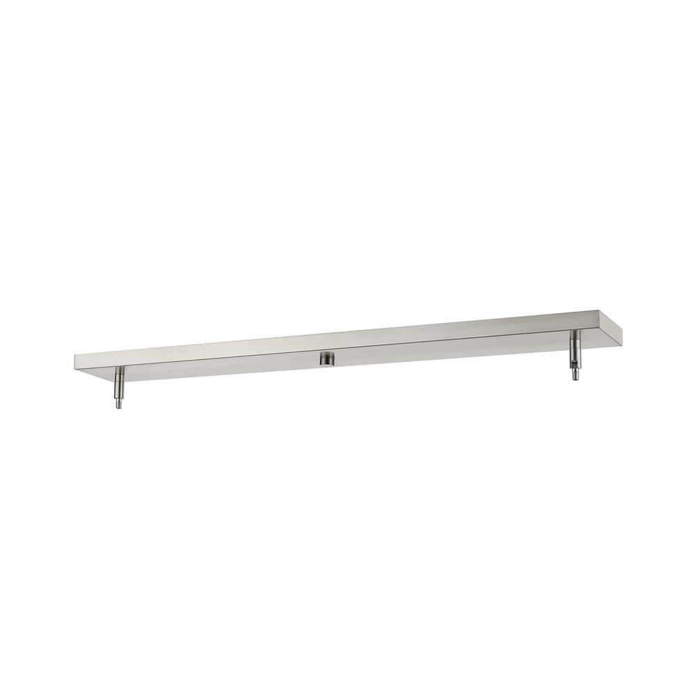 Multi Point Canopy 2-Light Ceiling Plate Brushed Nickel 4.5 in. CP3402 ...