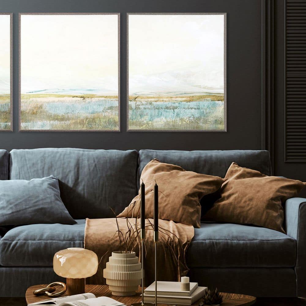 Paragon Mediterranean Escape by Blue 1 Piece Framed Canvas Transfer ...