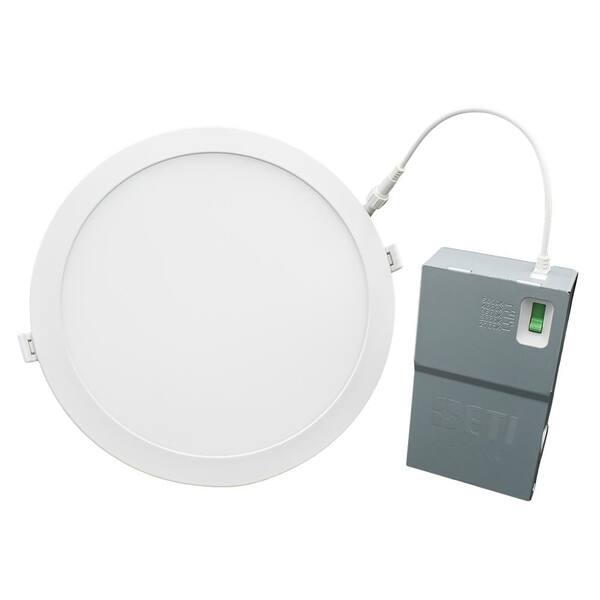 ETI LIGHTING Altair 8 in. Canless Downlight 120-277 Volt Integrated LED ...