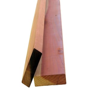 2 in. x 4 in. x 10 ft. Construction Common Redwood Lumber 436348 - The ...