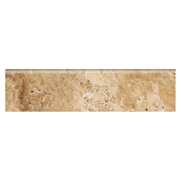 Marazzi Travisano Navona 3 in. x 12 in. Porcelain Bullnose Trim Floor ...