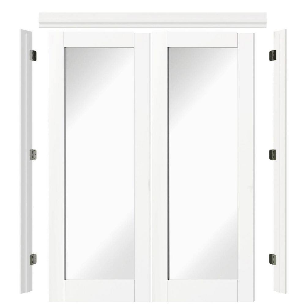 Have a question about TENONER 48 in. x 80 in. White Full Lite Mirrored ...