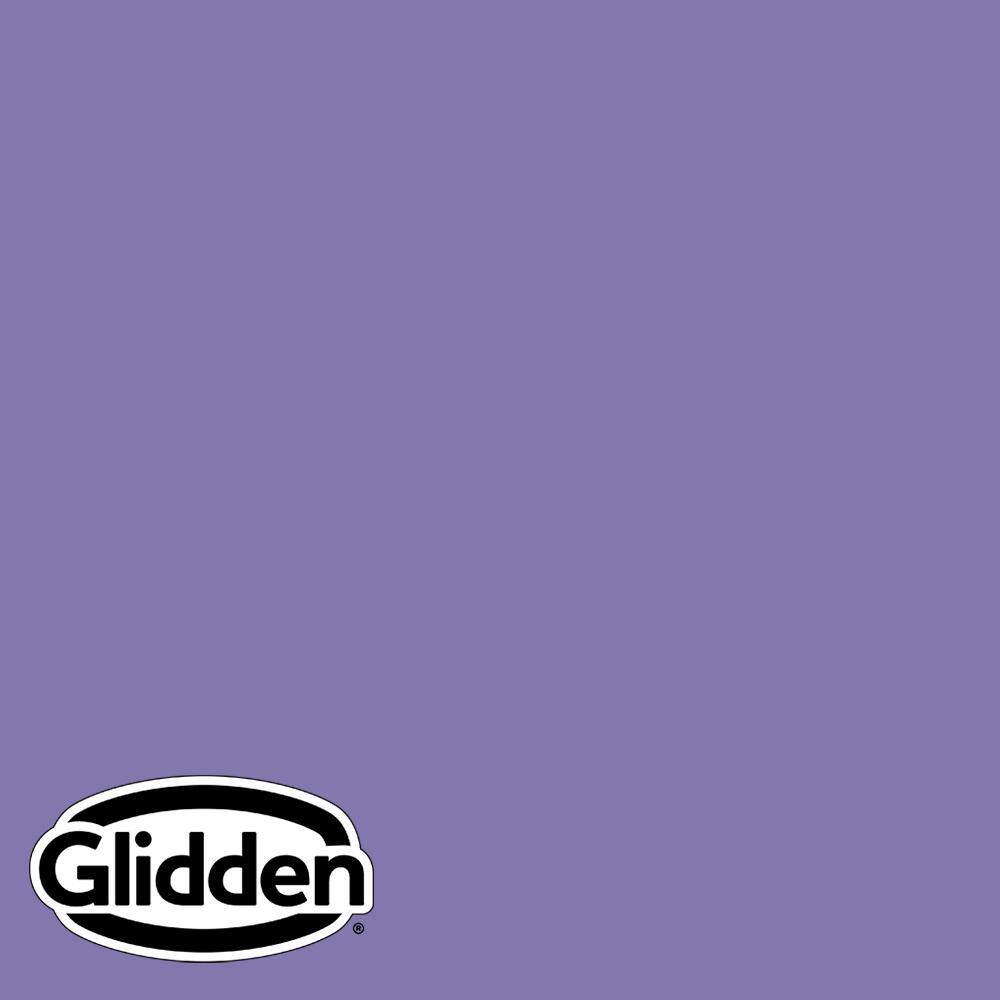 Glidden Premium 1 gal. PPG1247-6 Purple Rhapsody Semi-Gloss Exterior ...