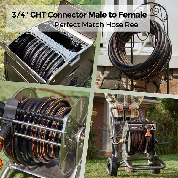 Flexible Lightweight Water Hose Giraffe Tools Garden Leader Hose 5/8 ...