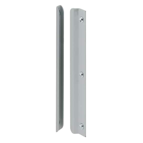 Prime-Line Latch Guard In-Swinging, 6 in., Gray Steel U 9511 - The Home ...