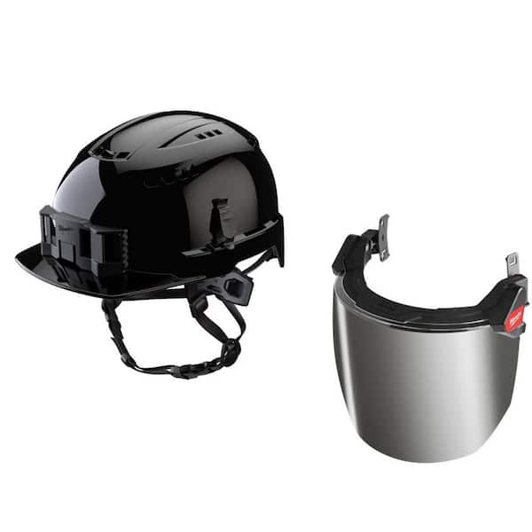 Milwaukee BOLT White Type 2 Class C Front Brim Vented Safety Helmet ...