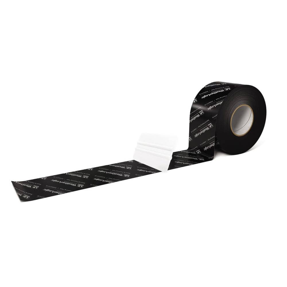 6 in. x 90 ft. WeatherLogic Seam and Flashing Tape 43642 - The Home Depot