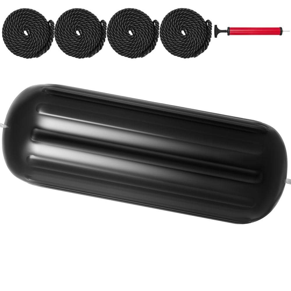 SVOPES Marine Cushions, 10 x 28 in. Ribbed Guard Set, 4-Dock Bumpers ...