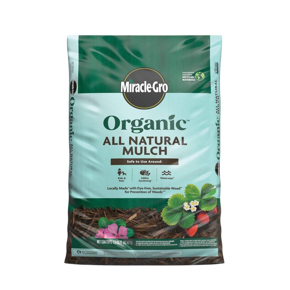 Have a question about Miracle-Gro Organic All Natural Mulch 1.5 cu. ft ...