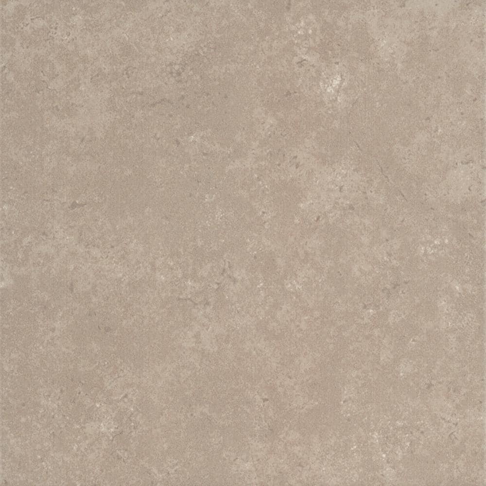 EMSER TILE Tesola Taupe 12.28 in. x 12.28 in. Matte Concrete Look ...