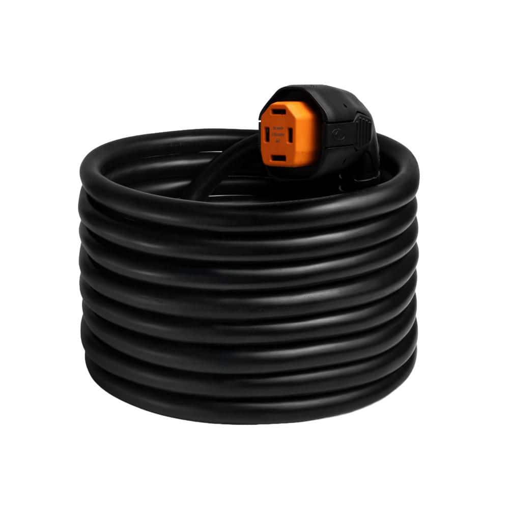 SmartPlug Angled RV Dual-Configuration Cordset with RV Park Power End ...