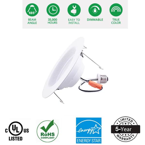 Recessed Lighting Trim Kits 5 Inch | Shelly Lighting