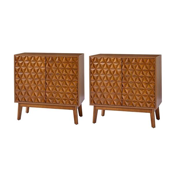 JAYDEN CREATION Jakob Walnut Mid-Century Modern 31 in. Tall JAYDEN CREATION Jakob Walnut Mid-Century Modern 31 in. Tall