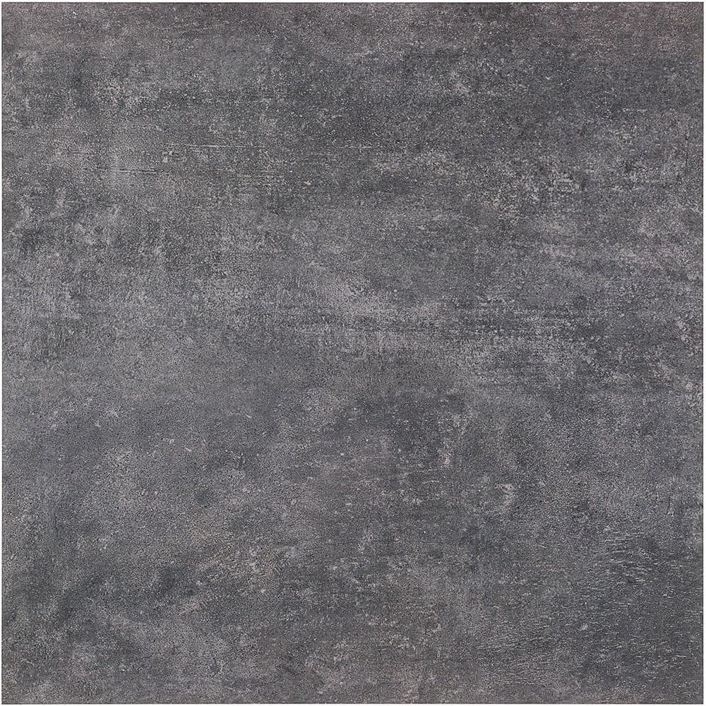 Ivy Hill Tile Malaga Dark Gray 24 in. x 24 in. 9.5mm Matte Porcelain ...