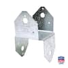Simpson Strong-Tie BC Galvanized Post Cap for 4x Nominal Lumber BC4 ...