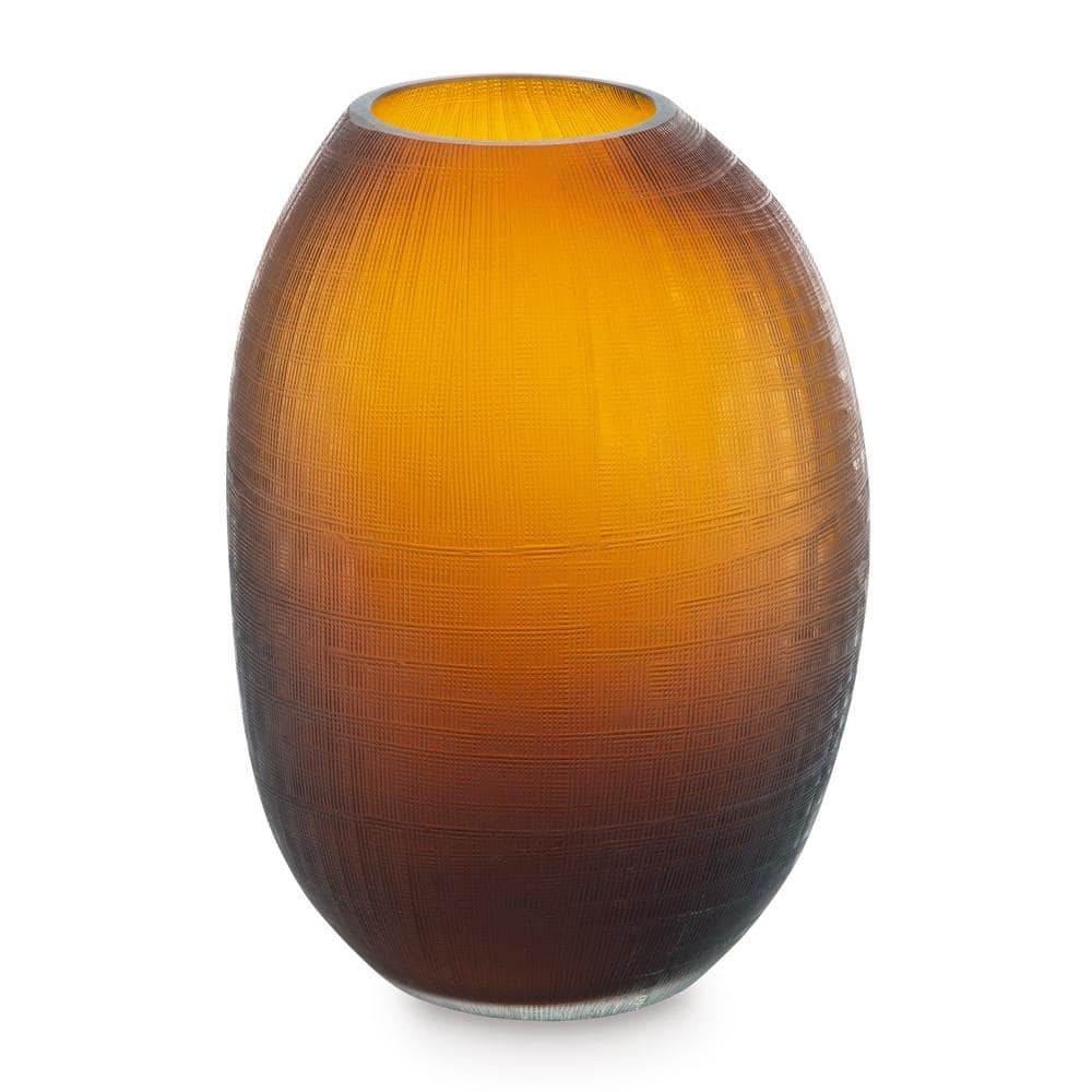 Signature DESIGN BY ASHLEY Embersen Amber Vase A2900002V - The Home Depot