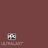 PPG UltraLast 1 gal. #PPG1055-7 Bordeaux Eggshell Interior Paint and ...