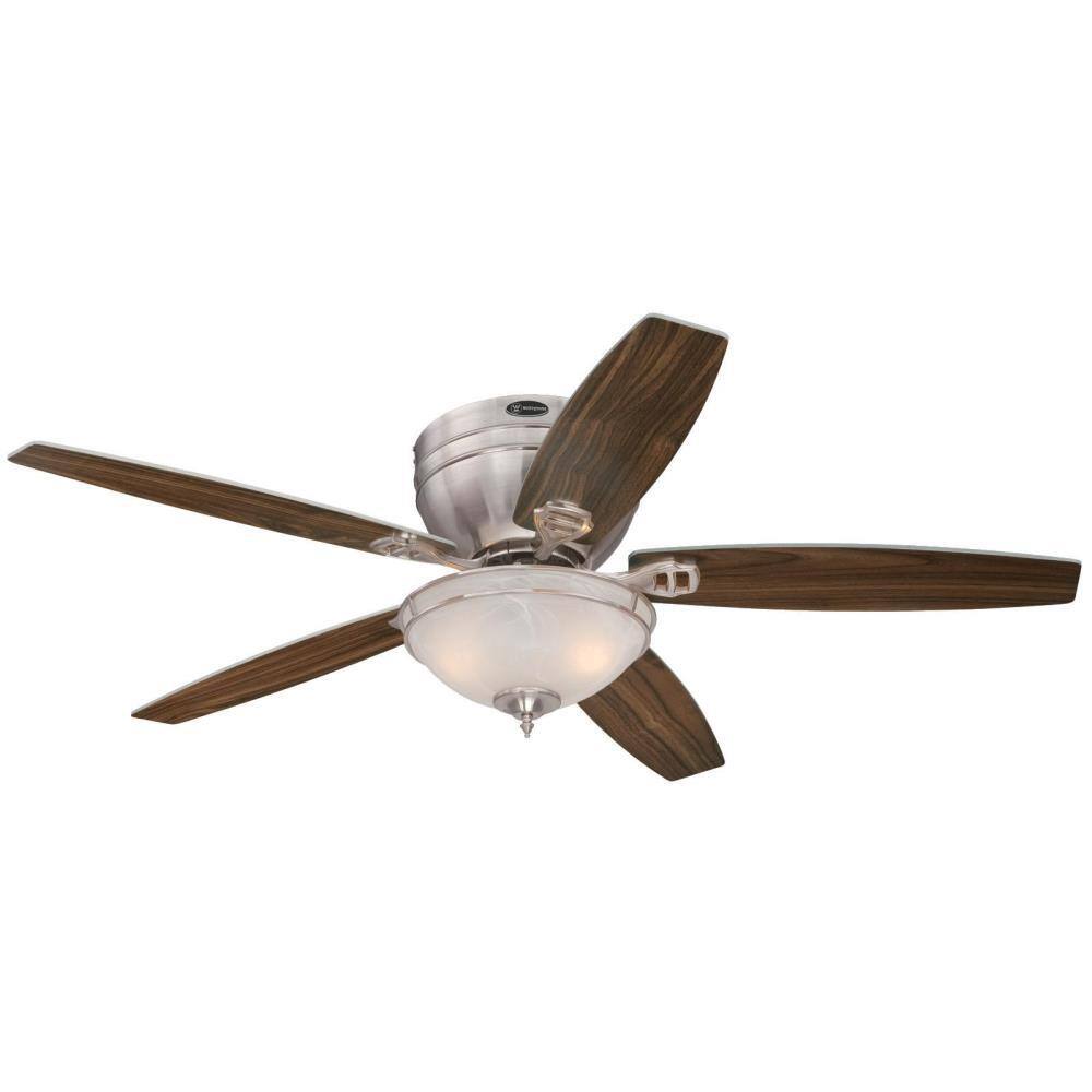 Westinghouse Carolina LED 52 in. LED Brushed Nickel Ceiling Fan 7209700 ...