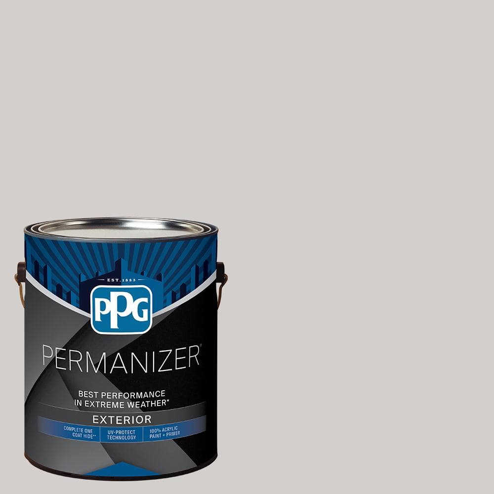 PERMANIZER 1 gal. PPG1005-2 Elusion Semi-Gloss Exterior Paint PPG1005 ...