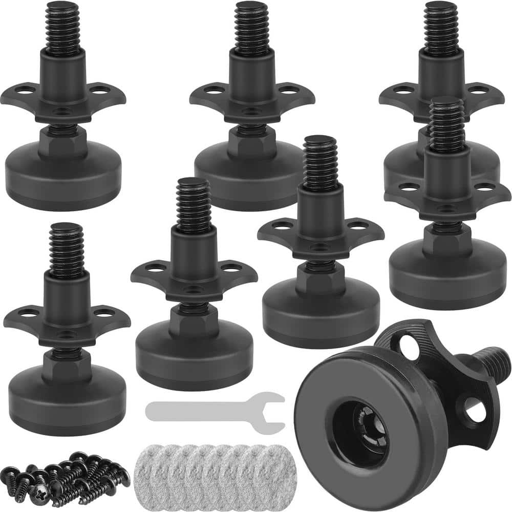 Heavy Duty Geesatis 2 Pack Leveling Feet Adjustable Leveler Outdoor ...