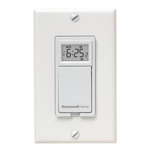 Honeywell Home 120-Volt 7-Day Programmable Indoor Light Switch Timer ...