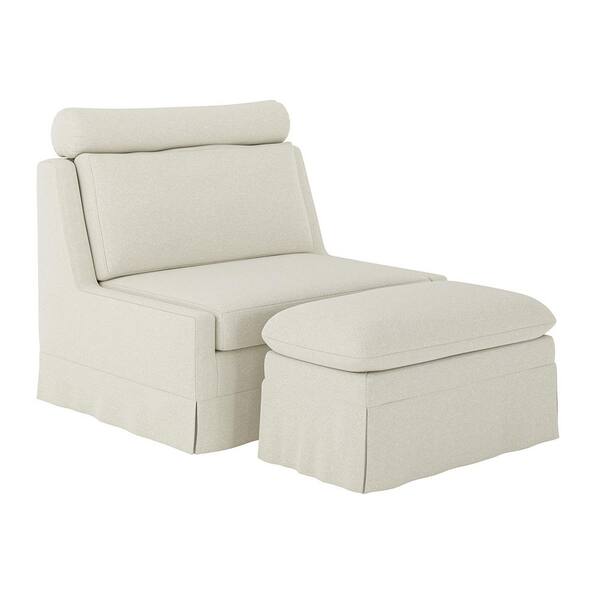 Armless chair and a half store