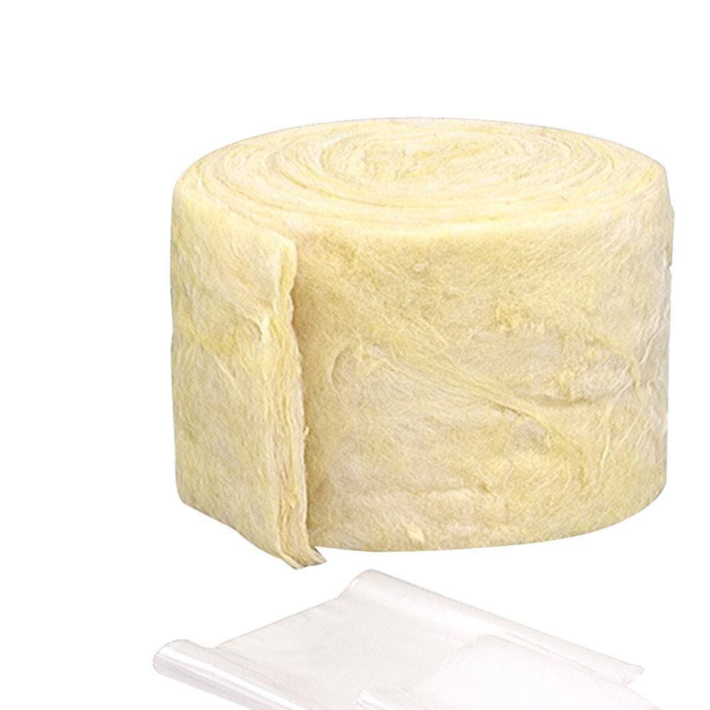 M-D Building Products 6 in. x 25 ft. Yellow Fiberglass Pipe Wrap ...