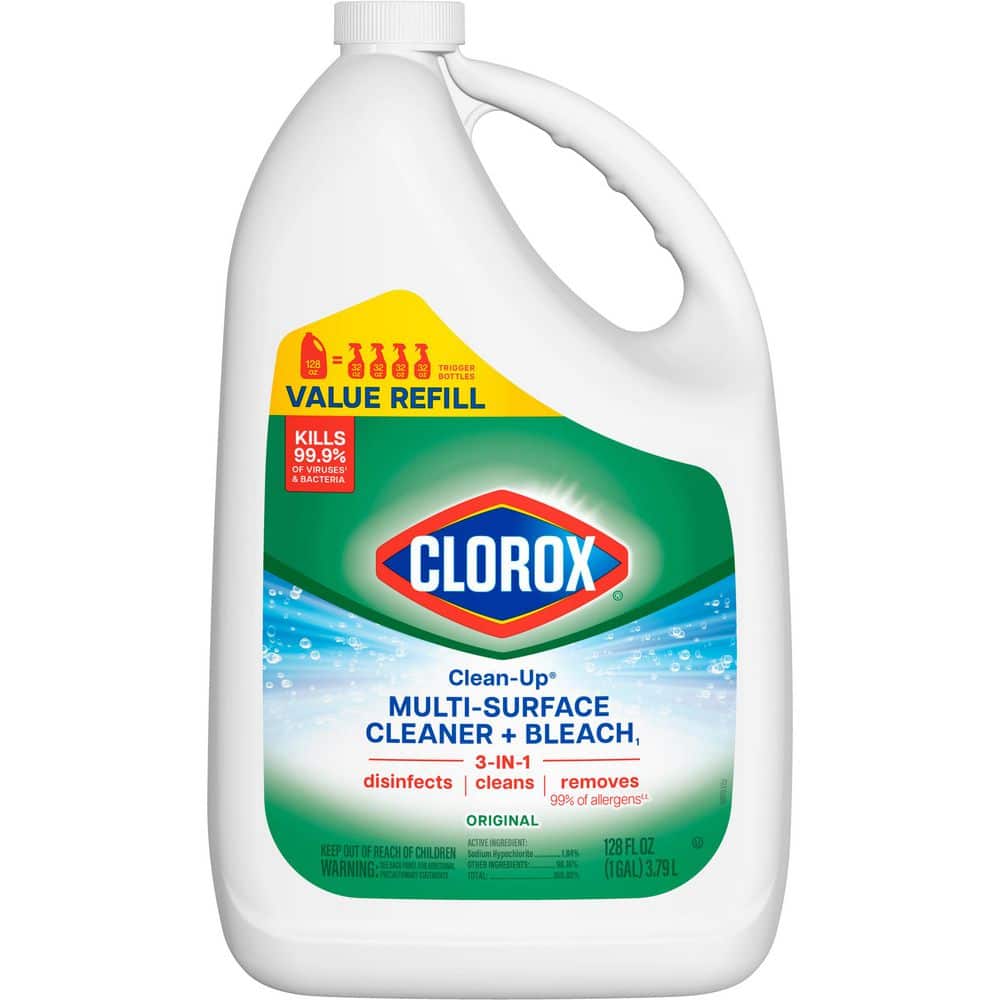 Clorox Clean-Up 128 oz. Original Scent All-Purpose Cleaner with Bleach ...