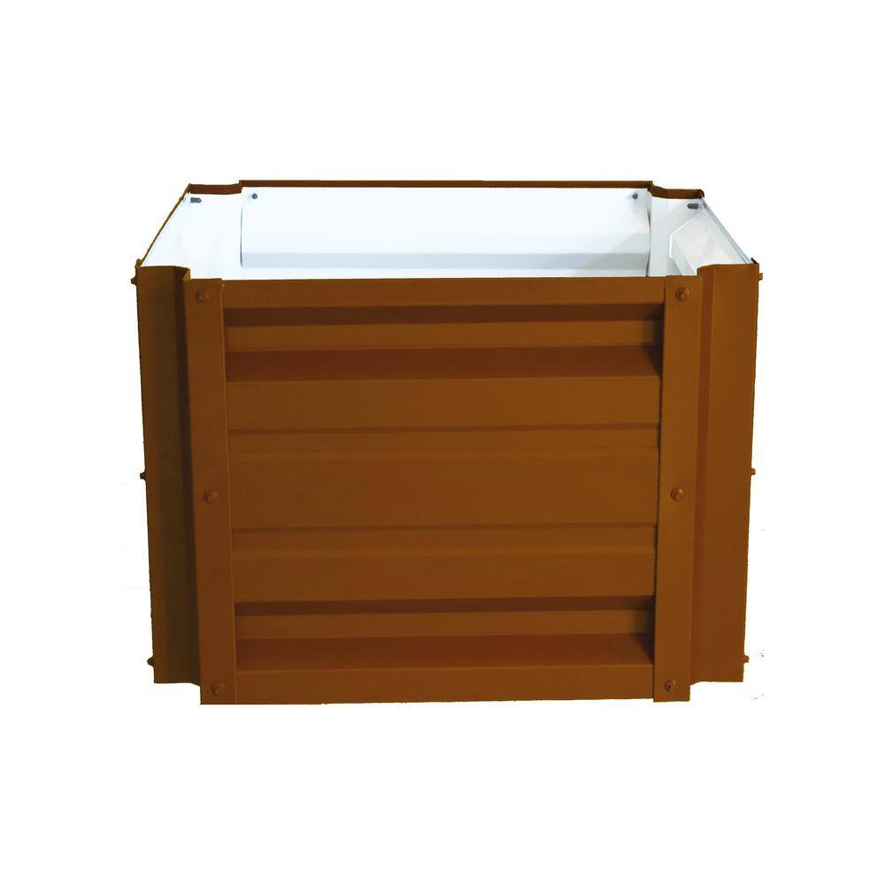 Copper Wood Bin