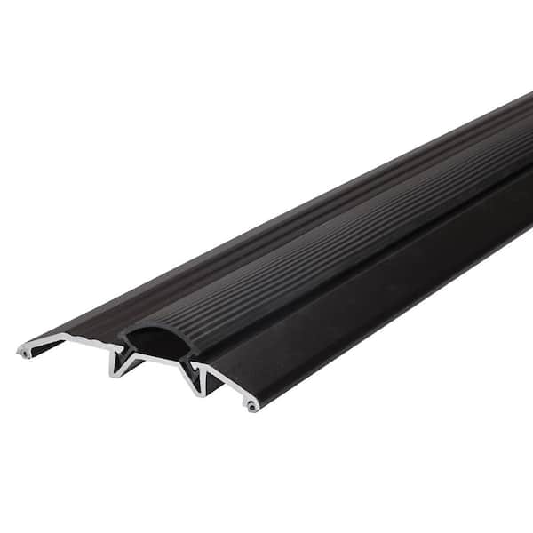 M-D Building Products 3.75 in. x 36 in. Brown Aluminum and Vinyl Heavy ...